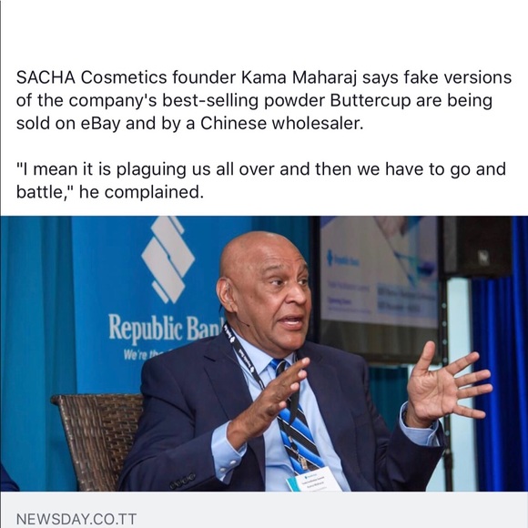 SACHA COSMETICS | Makeup | Beware Of Fake Sacha Buttercup Powder Sold ...